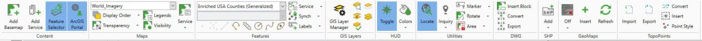 CAD Software for GIS and GIS for CAD with ARES Map
