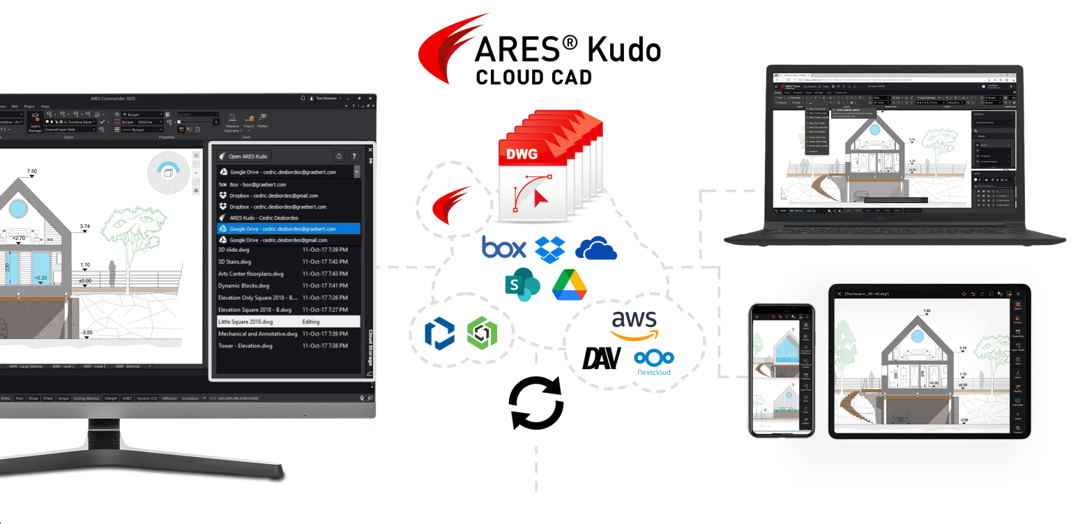 Software CAD 2D e 3D para edição de DWG - ARES Commander