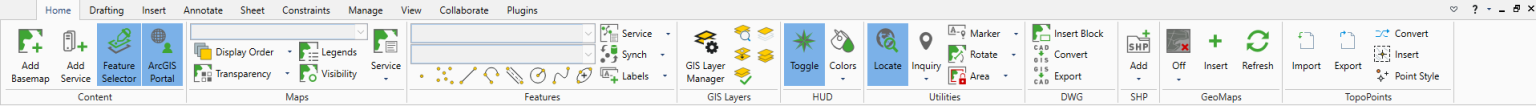 CAD Software for GIS and GIS for CAD with ARES Map