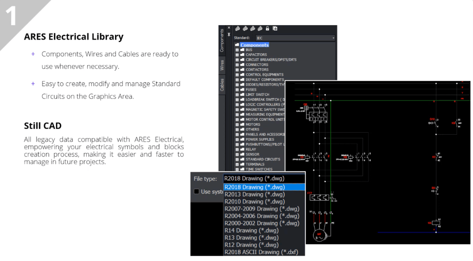 Automating Electrical Schematics with 2D CAD Wired for DWG - Graebert